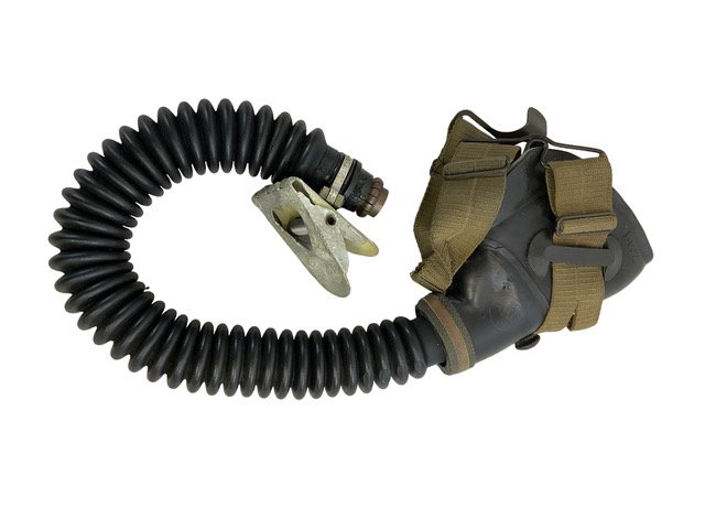 WW2 German Luftwaffe BWZ 6701-2 4-Strap Oxygen Mask – airdrop militaria